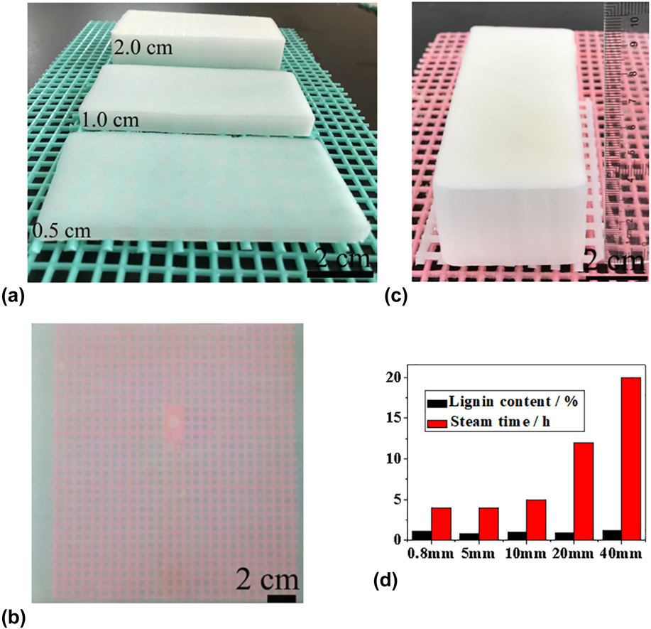 A green steam-modified delignification method to prepare low-lignin ...