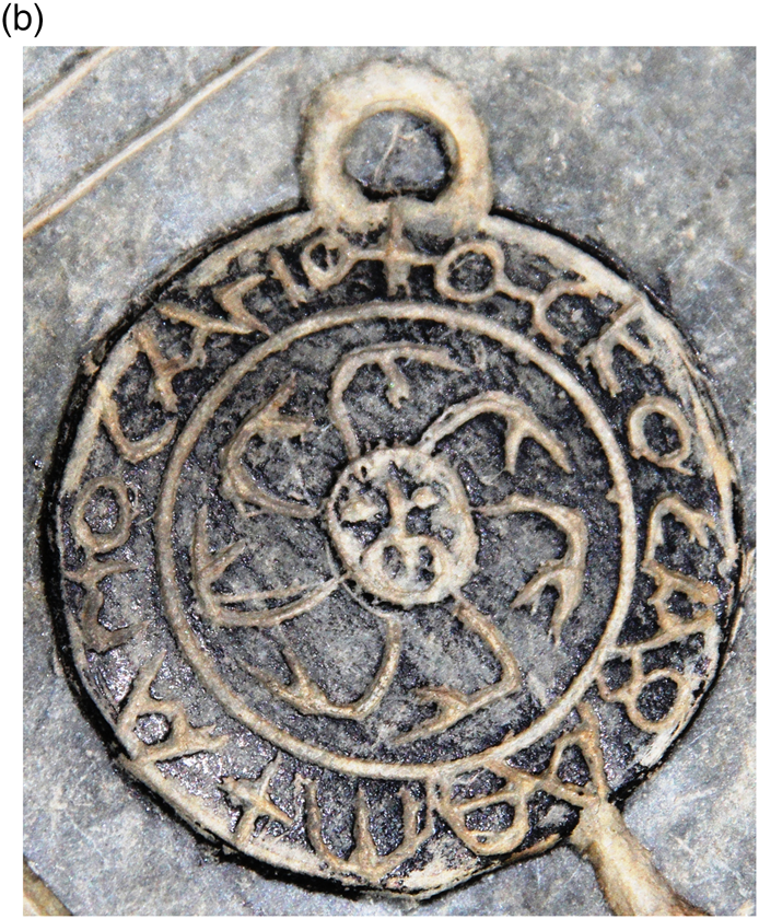 Seven Byzantine lead seals from the museum of Ödemiş in western ...