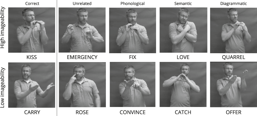 Iconicity in American Sign Language–English translation recognition ...
