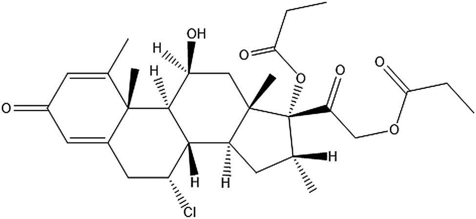 Crystal structures of two polymorphs of alclometasone dipropionate ...