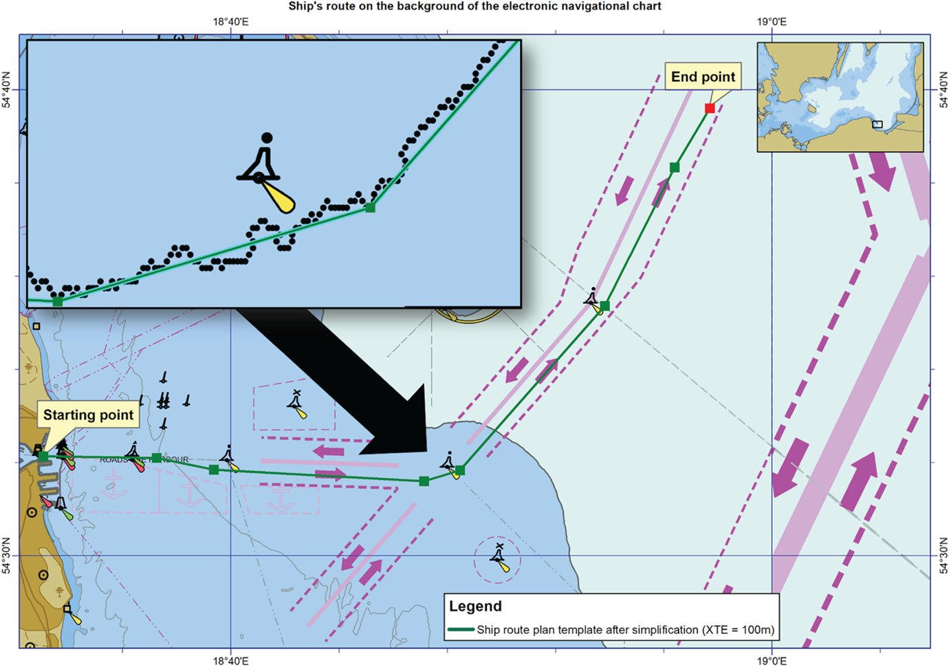 Drafting Route Plan Templates for Ships on the Basis of AIS Historical ...