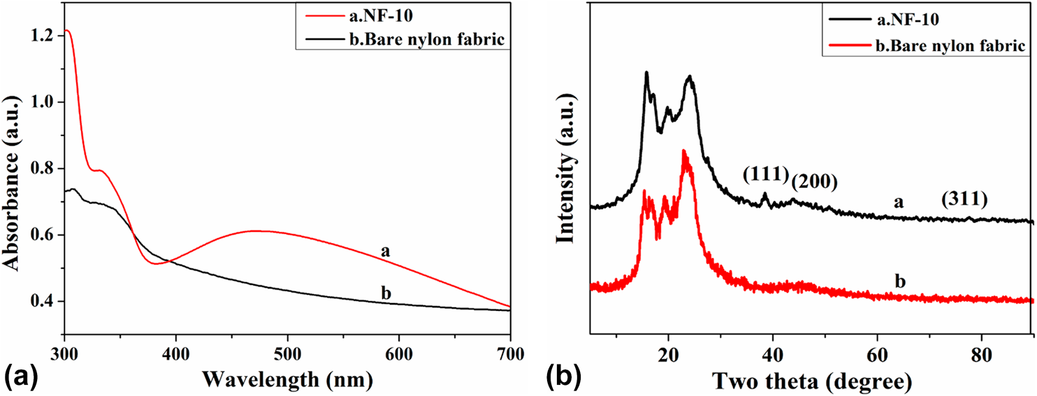 Ag-coated nylon fabrics as flexible substrates for surface-enhanced ...