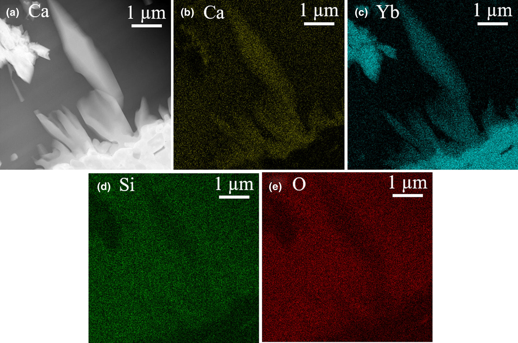 Molten calcium–magnesium–aluminosilicate interactions with ytterbium ...