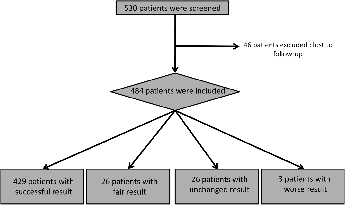 Incision of Hasner's valve under endoscopic intranasal surgery for the ...