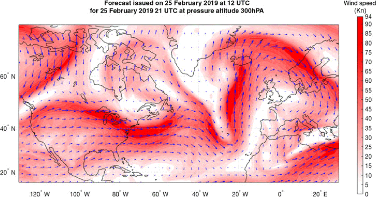 New flight trajectory optimisation method using genetic algorithms ...