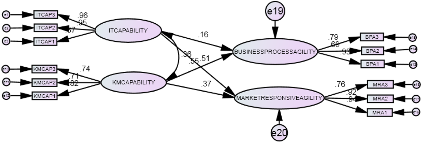 Information technology capability, knowledge management capability, and ...