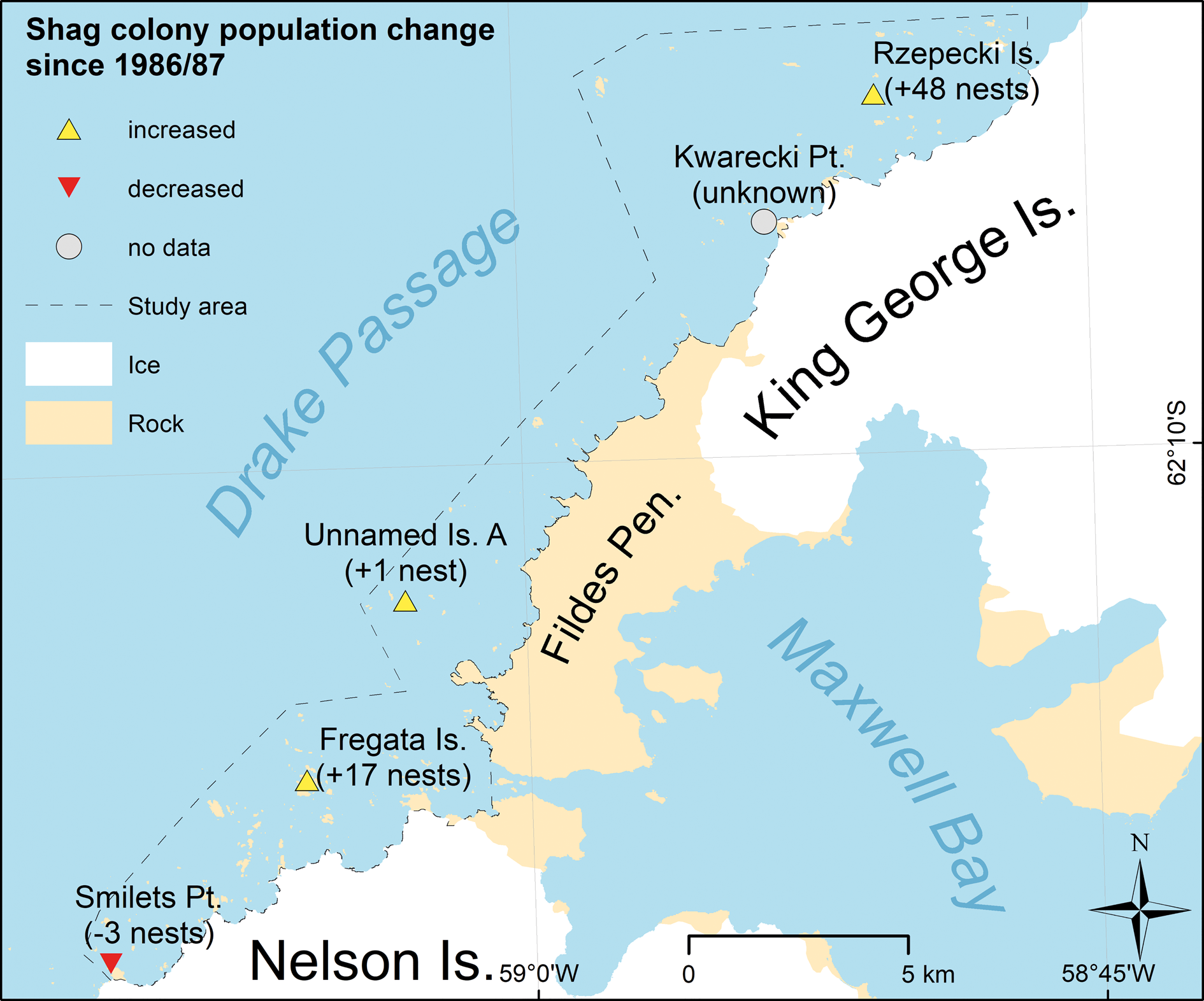 Assessing colonies of Antarctic shags by unmanned aerial vehicle (UAV ...