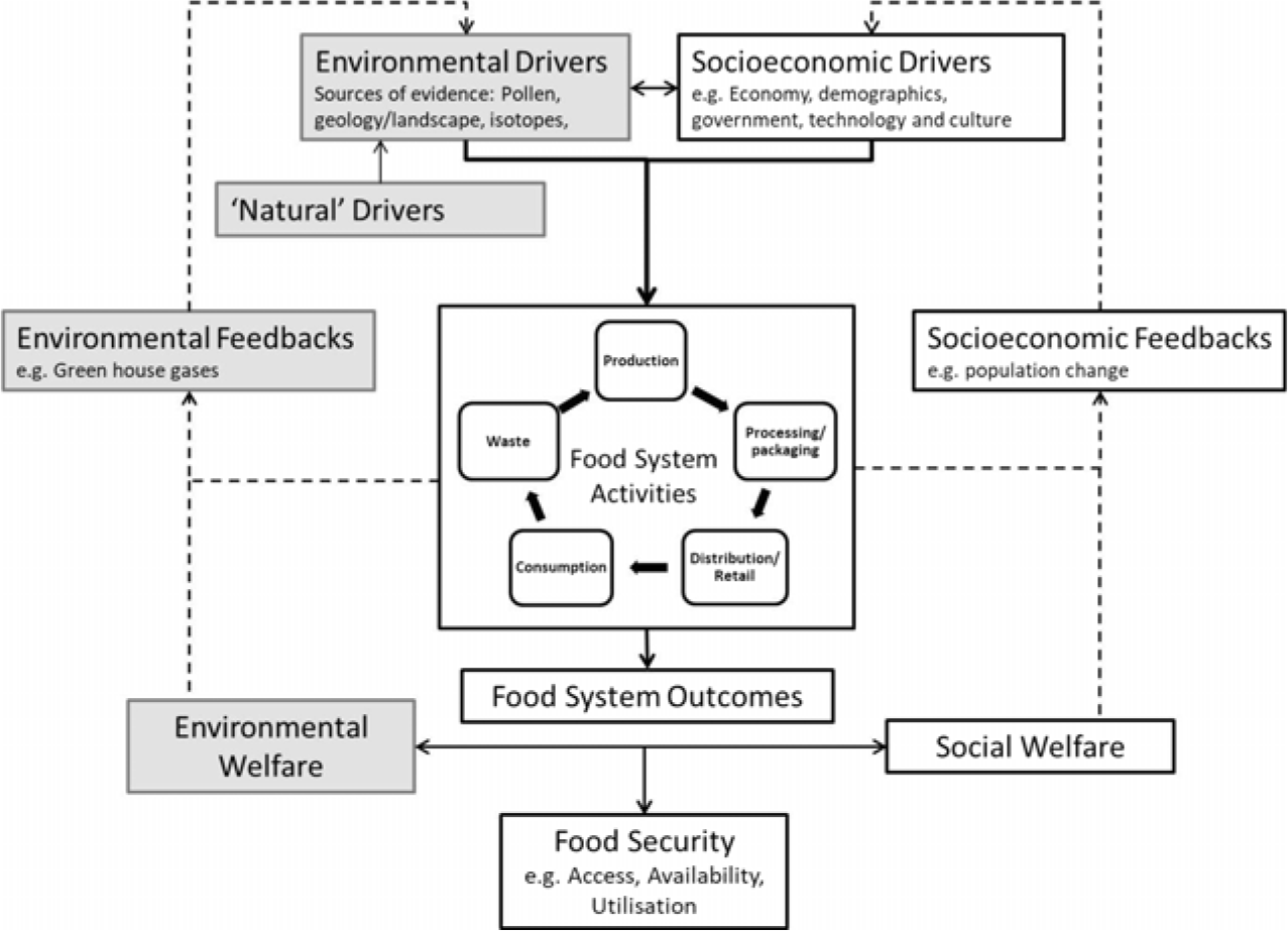 Food systems in archaeology. Examining production and consumption in ...