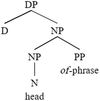 The syntax of PP-adverbs within English determiner phrases | English ...