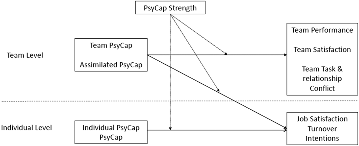 A cross-level model of team-level psychological capital (PsyCap) and ...
