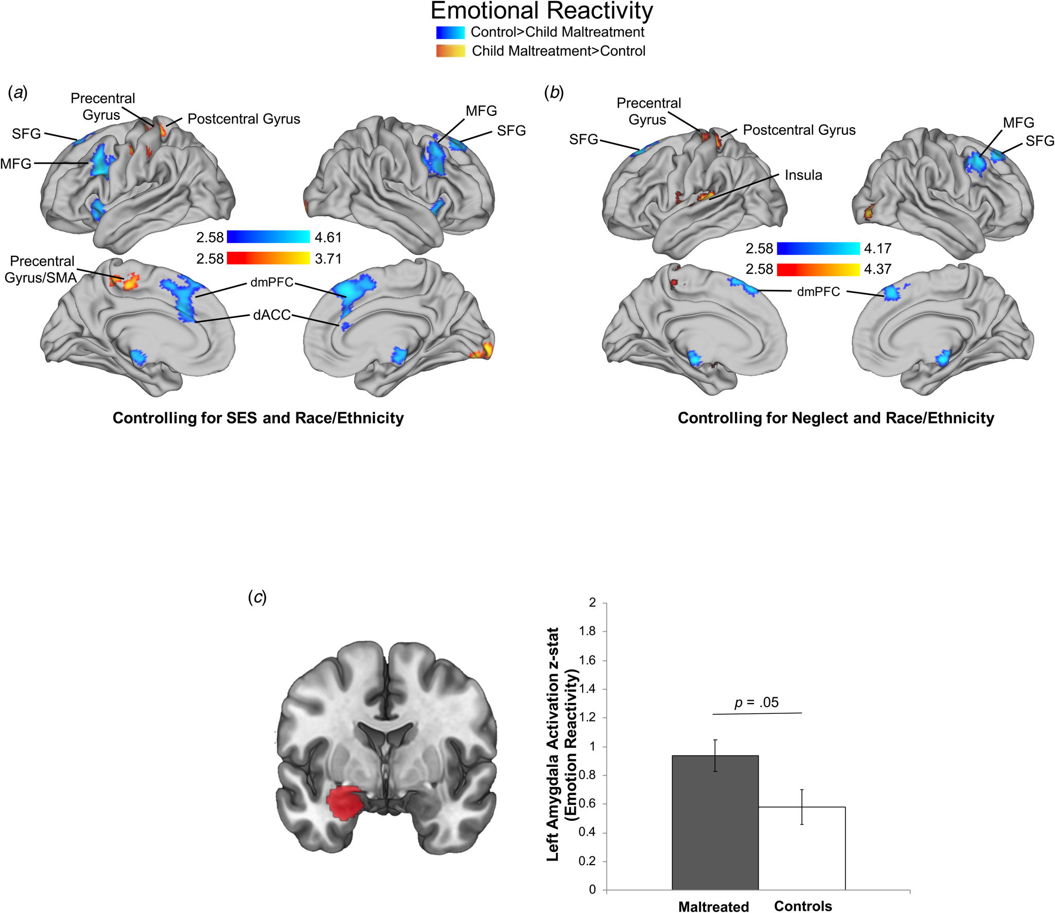 Alterations in neural circuits underlying emotion regulation following ...