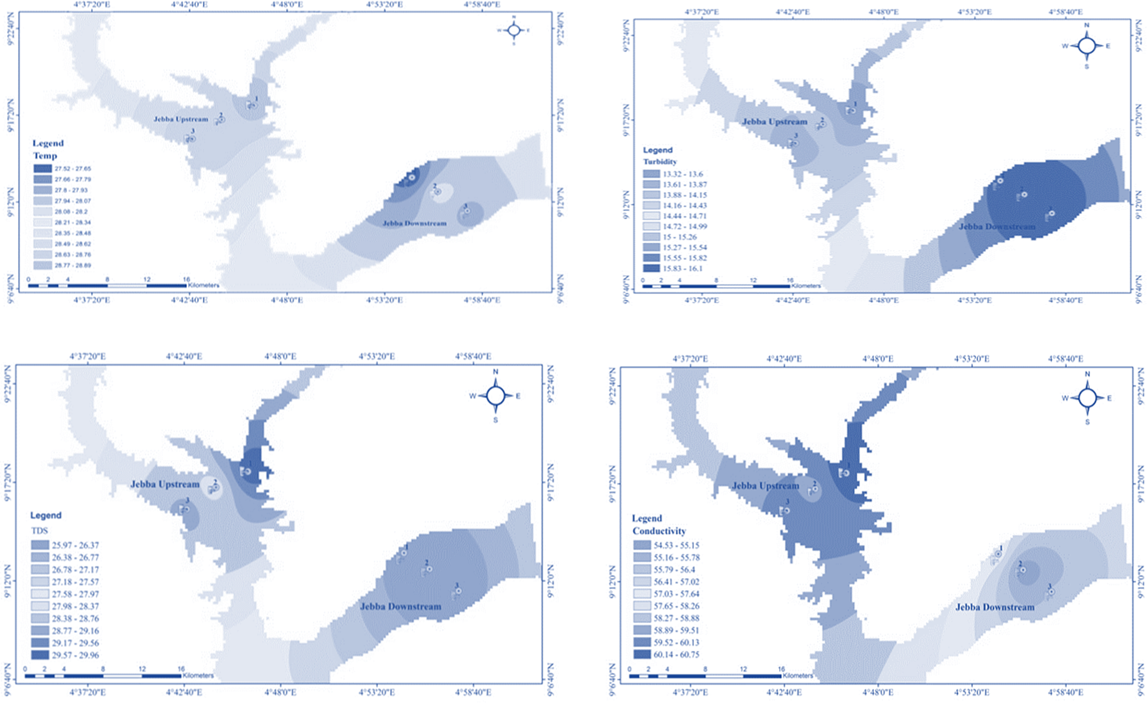 Environmental correlates of some selected fish species in the Jebba Dam ...