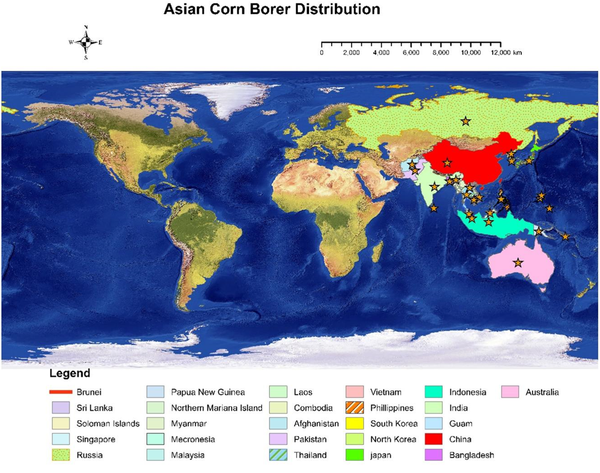 Global distribution and sustainable management of Asian corn borer (ACB ...