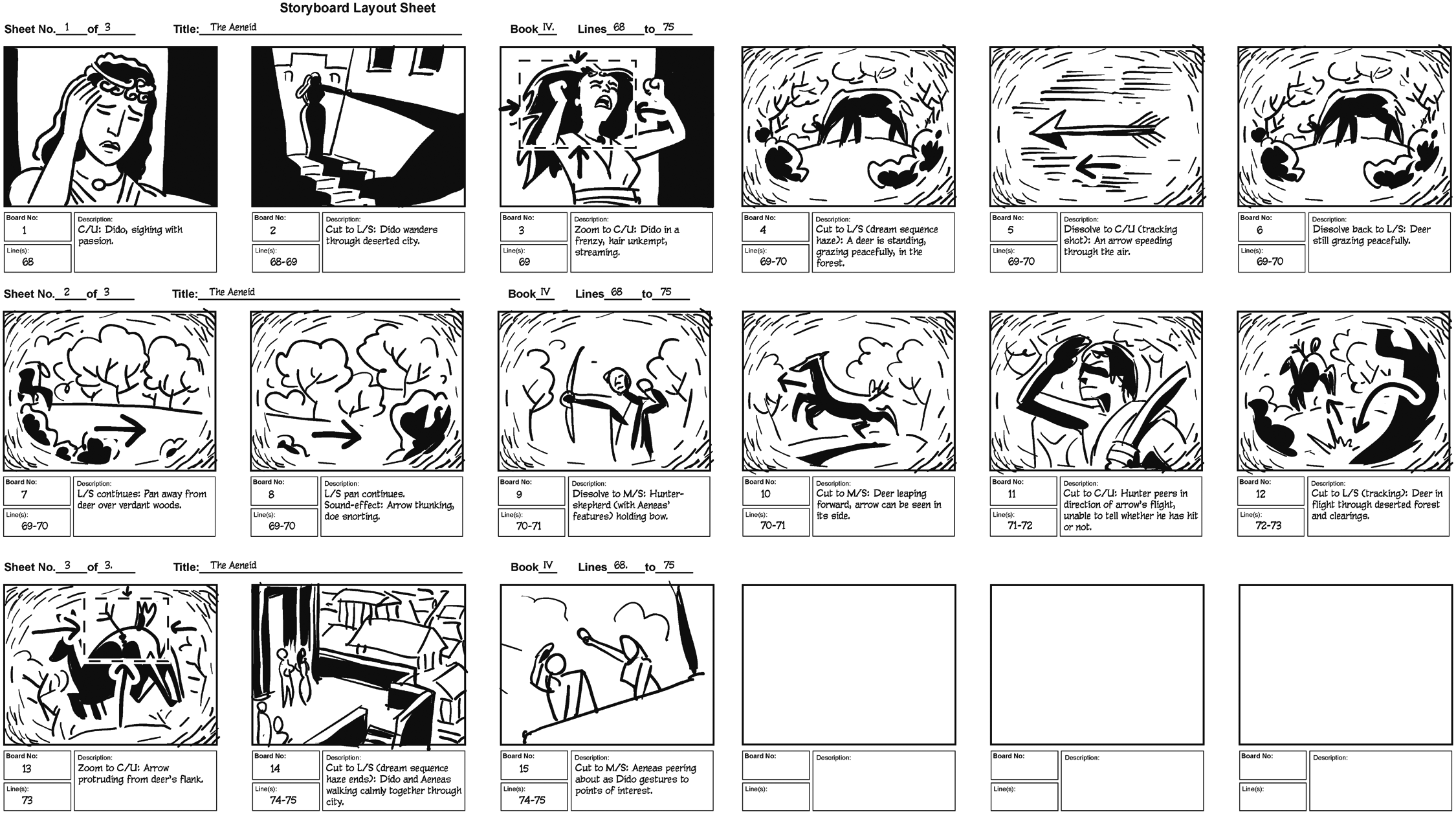 Reading Fair Storyboard Examples Reading Material 1 Storyboard By