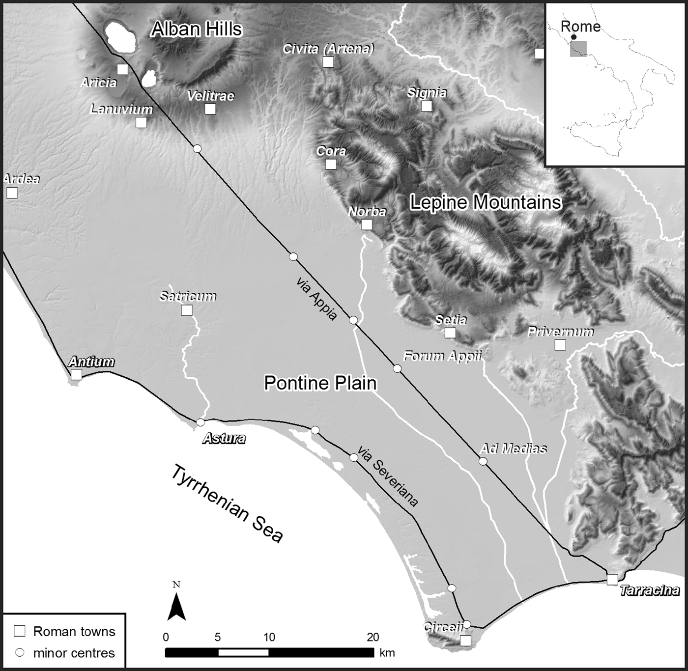 MINOR CENTRES IN THE PONTINE PLAIN: THE CASES OF FORUM APPII AND AD ...