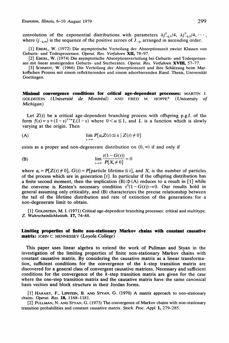 Limiting Properties Of Finite Non Stationary Markov Chains By Constant Causative Matrix