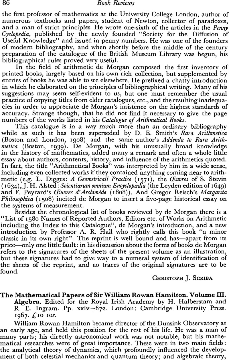 William Rowan (sir) Hamilton