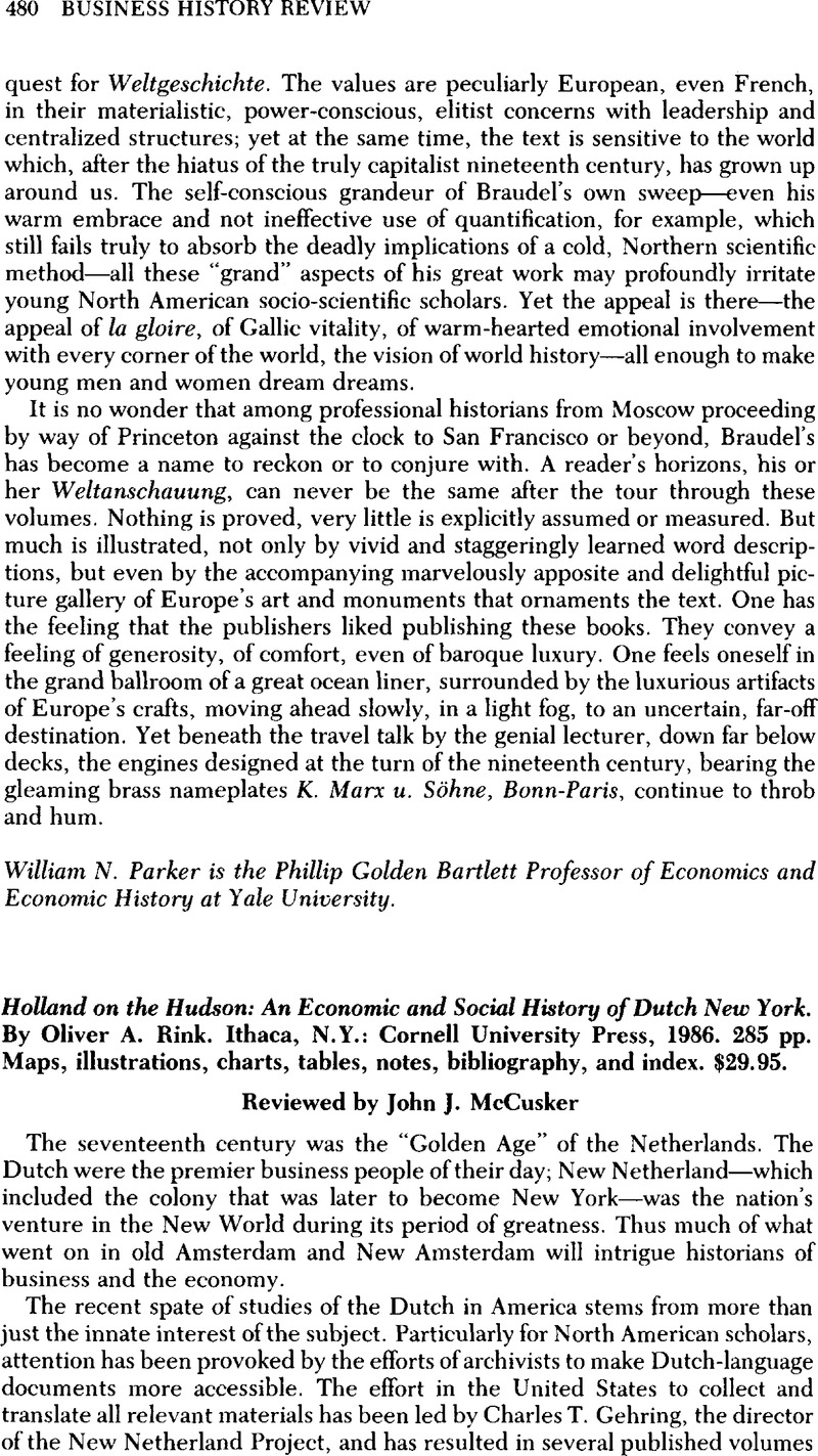 Holland on the Hudson: An Economic and Social History of Dutch New York ...