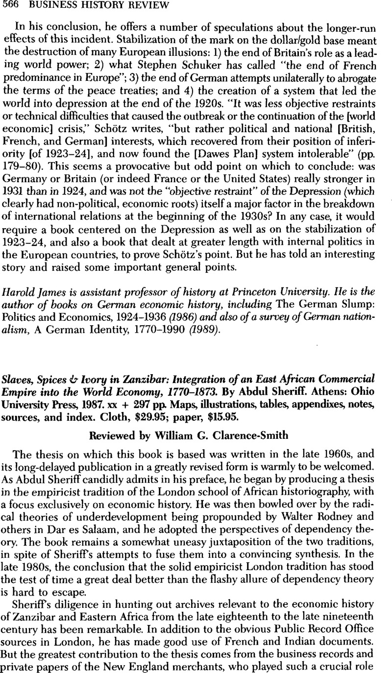 Slaves, Spices & Ivory in Zanzibar: Integration of an East African ...