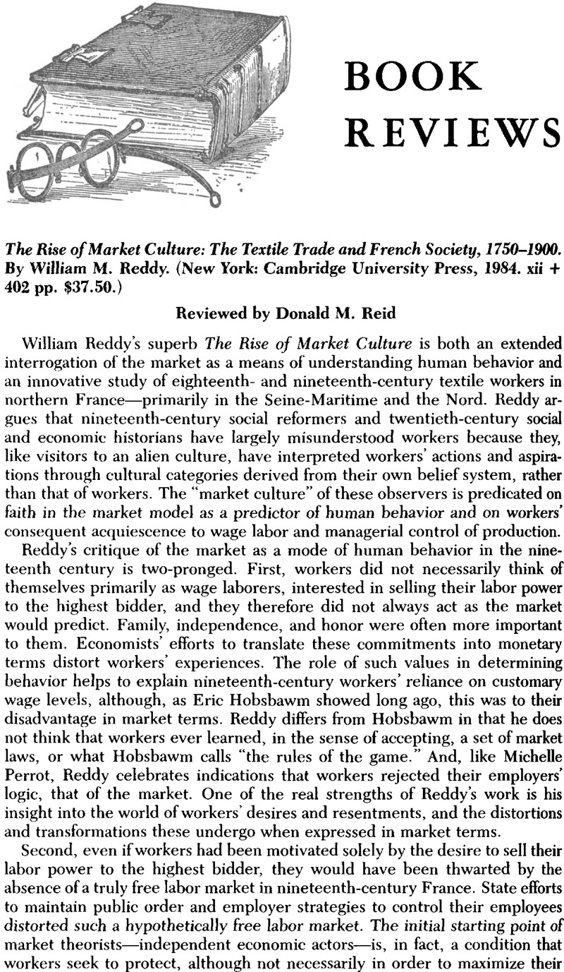 The Rise of Market Culture: The Textile Trade and French Society, 1750 ...