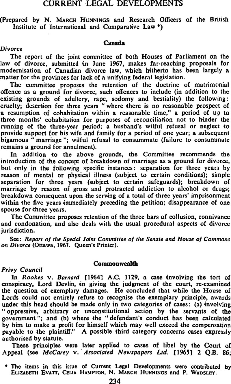 Current Legal Developments | International & Comparative Law Quarterly ...