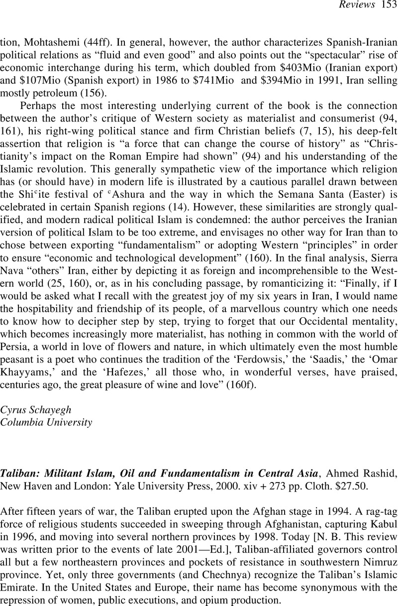 Taliban: Militant Islam, Oil and Fundamentalism in Central Asia, Ahmed ...