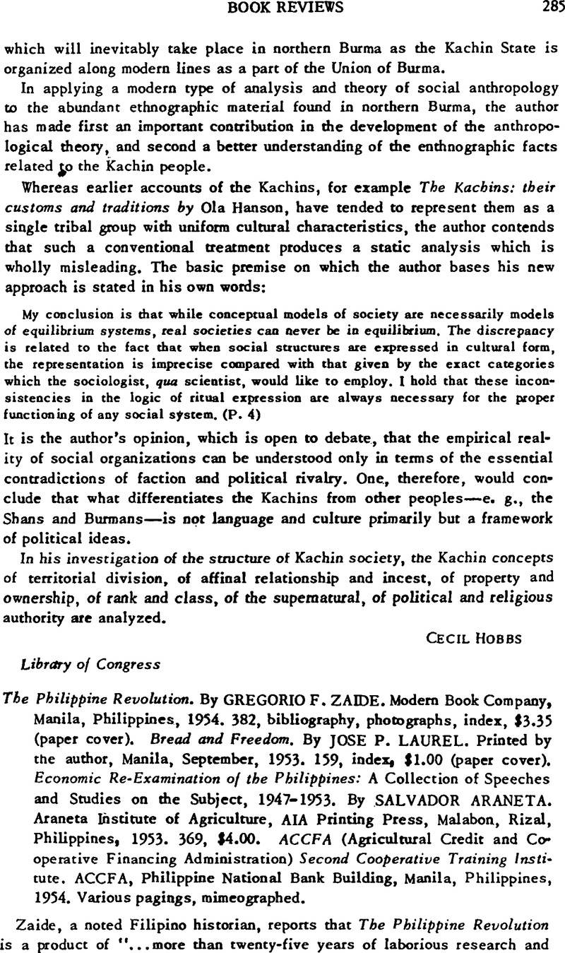 The Philippine Revolution. By Gregorio F. Zaide. Modern Book Company ...