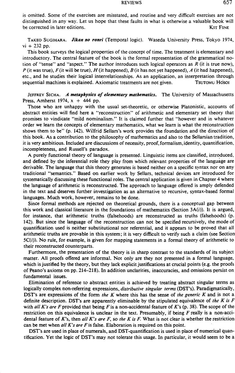 Takeo Sugihara. Jikan no ronri (Temporal logic). Waseda University ...