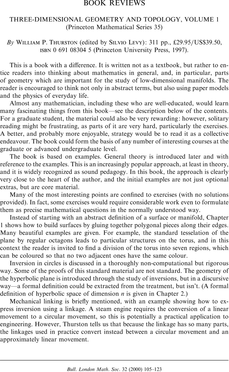 BIRATIONAL GEOMETRY OF ALGEBRAIC VARIETIES (Cambridge Tracts in ...