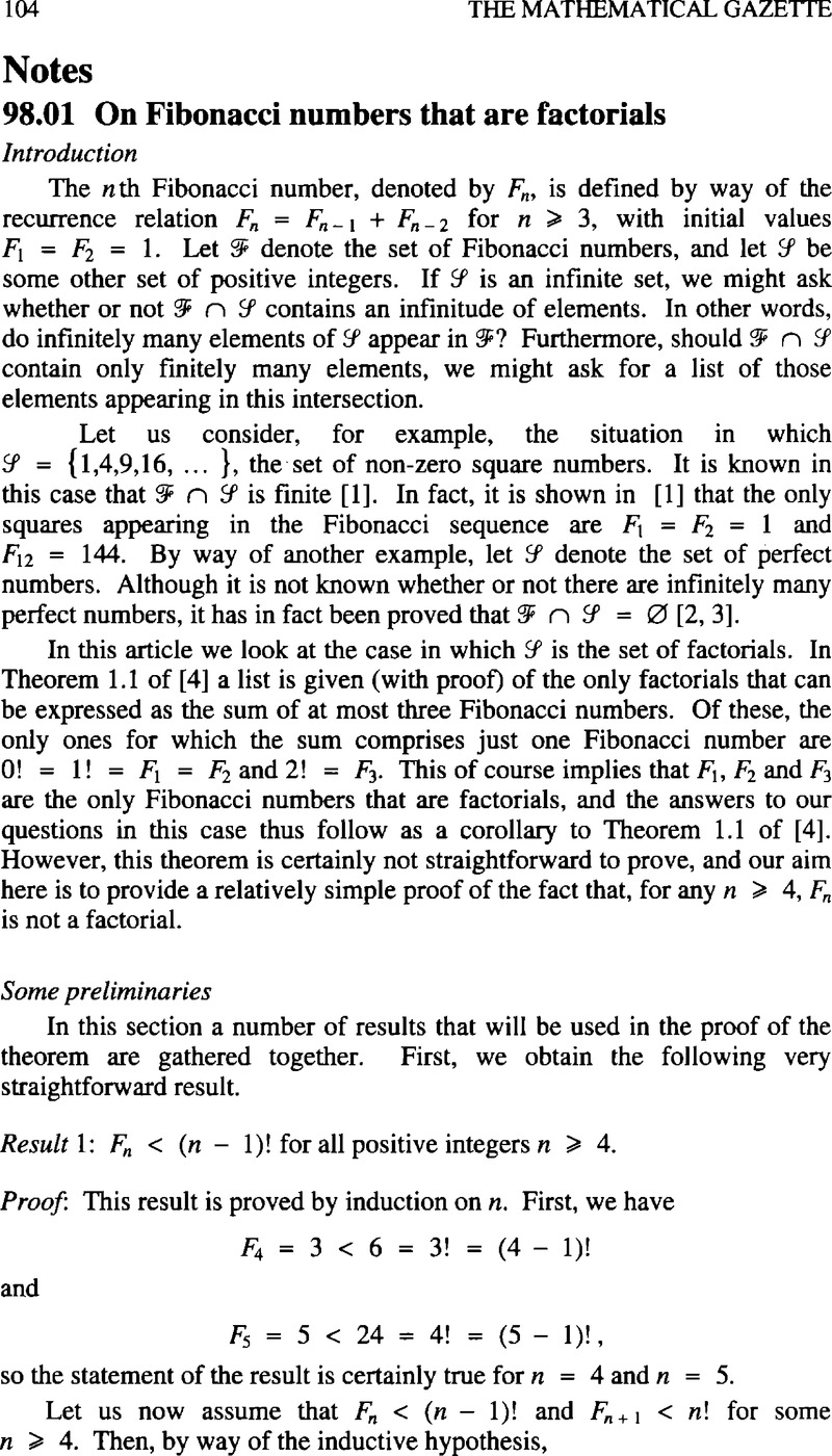 98.01 On Fibonacci numbers that are factorials | The Mathematical ...