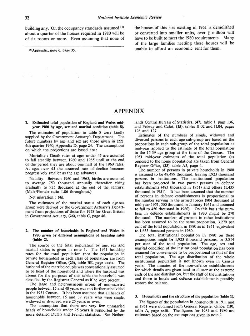 Appendix | National Institute Economic Review | Cambridge Core