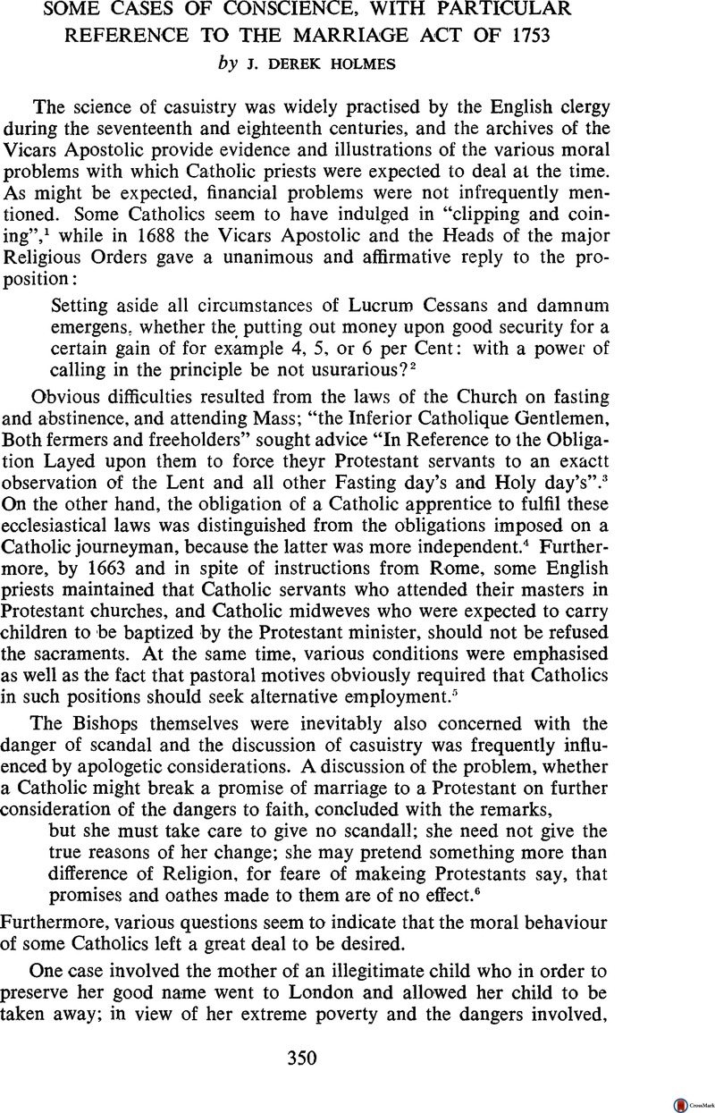 Some Cases of Conscience, with Particular Reference to the Marriage Act ...