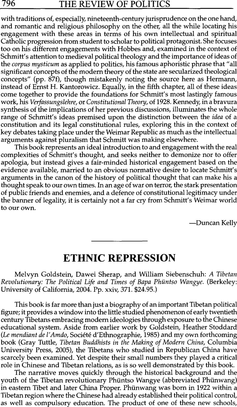 Ethnic Repression - Melvyn Goldstein, Dawei Sherap, and William ...
