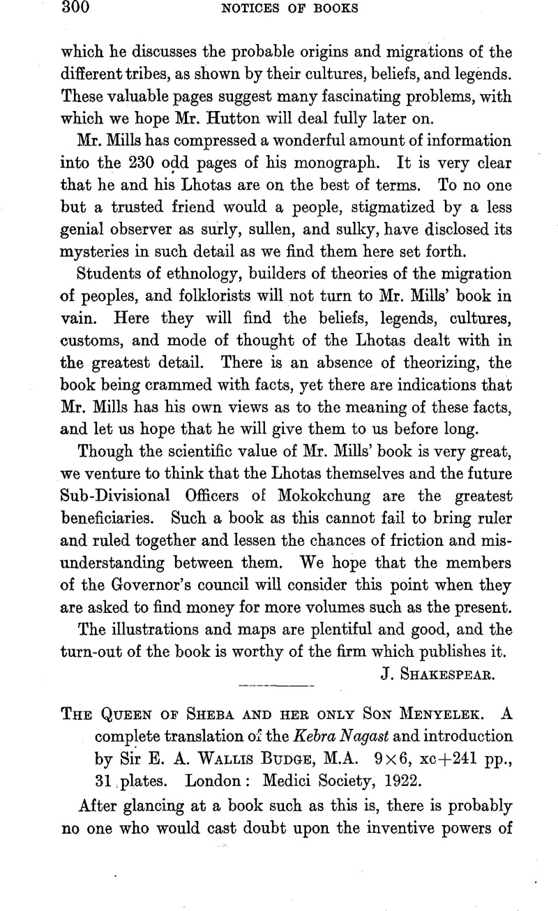 The Queen of Sheba and her only Son Menyelek. A complete translation of ...