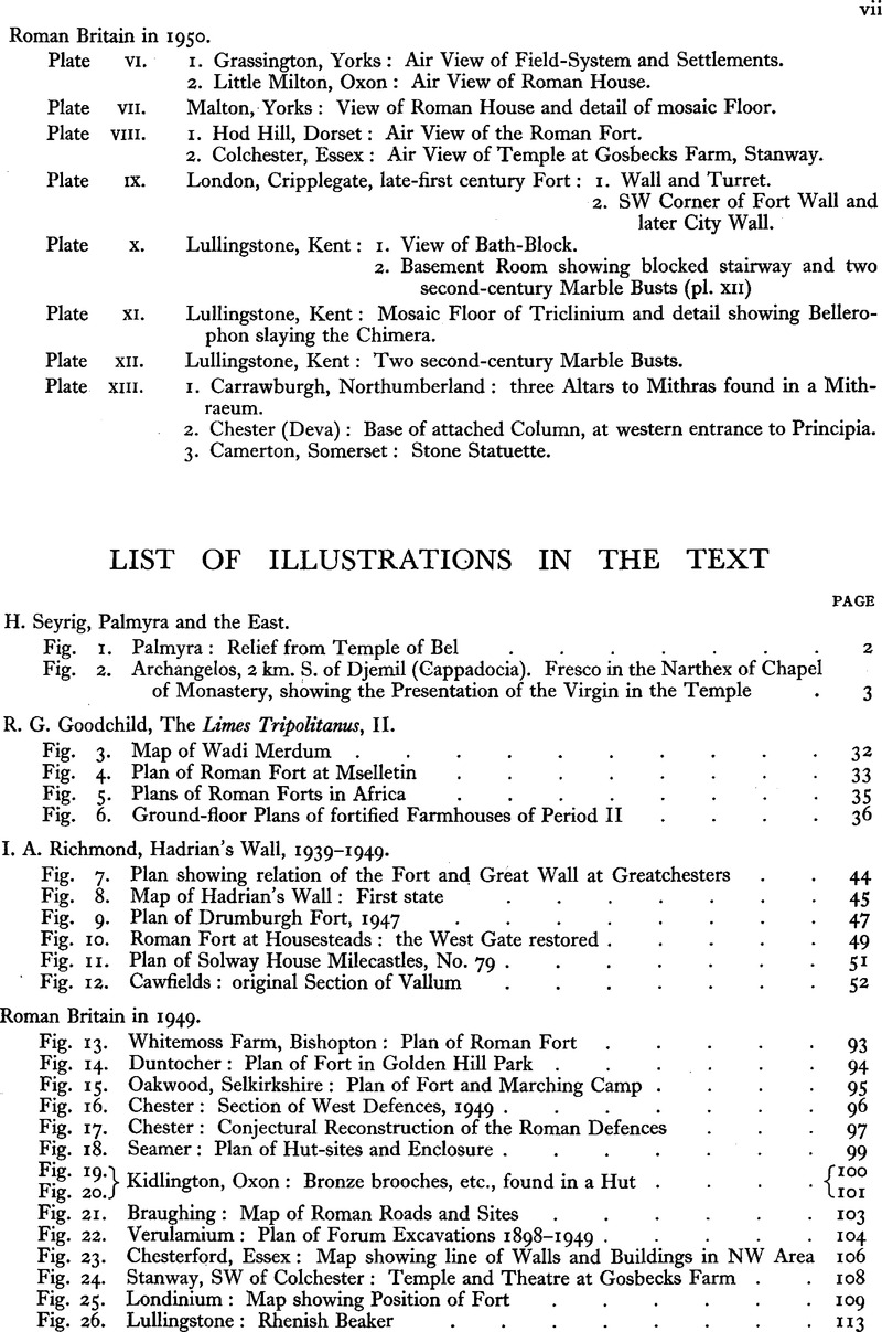 List of Illustrations in the Text | The Journal of Roman Studies ...