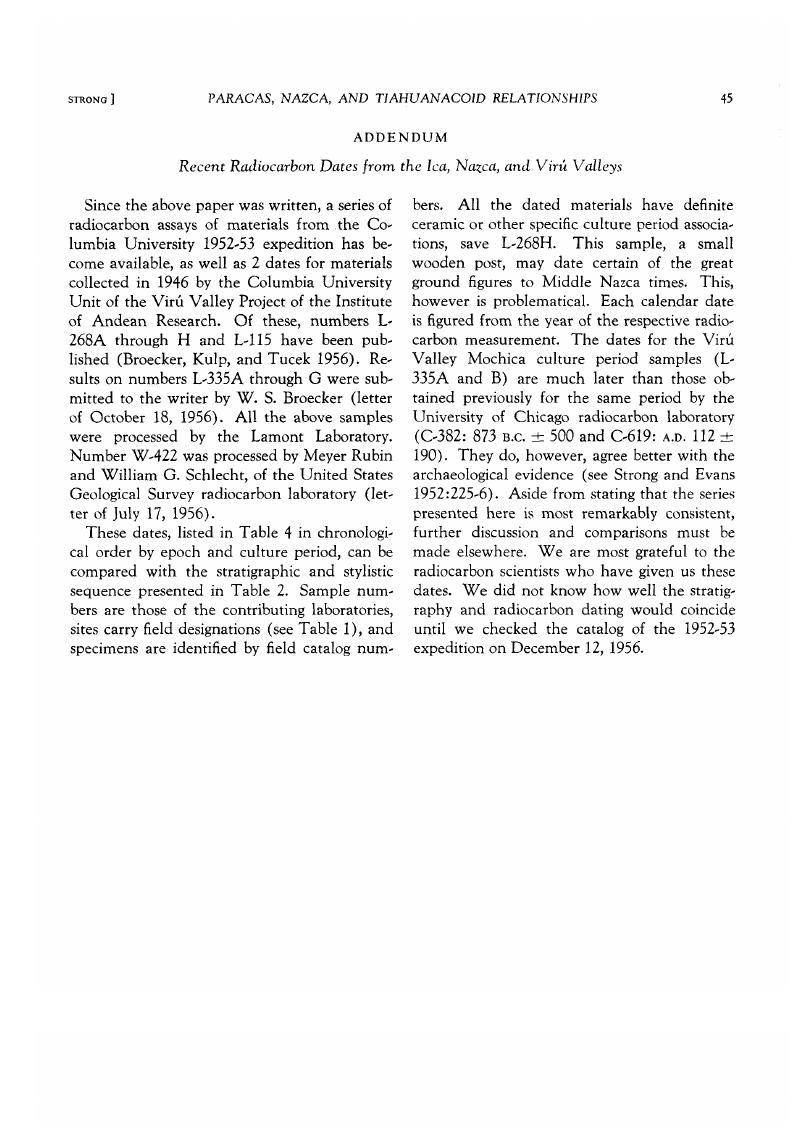 Addendum | Memoirs of the Society for American Archaeology | Cambridge Core