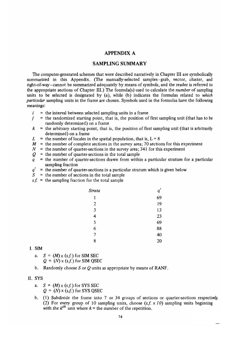 Appendix A: Sampling Summary | Memoirs of the Society for American ...