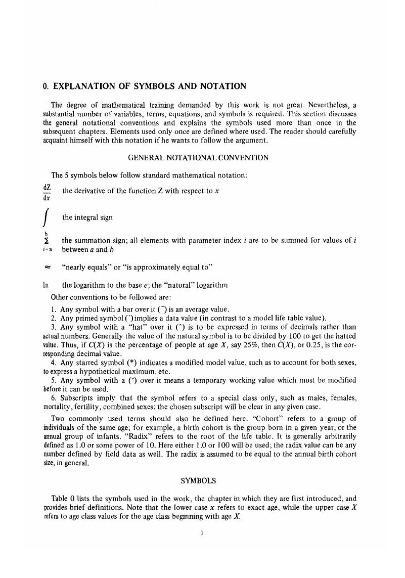 0. Explanation of Symbols and Notation | Memoirs of the Society for ...