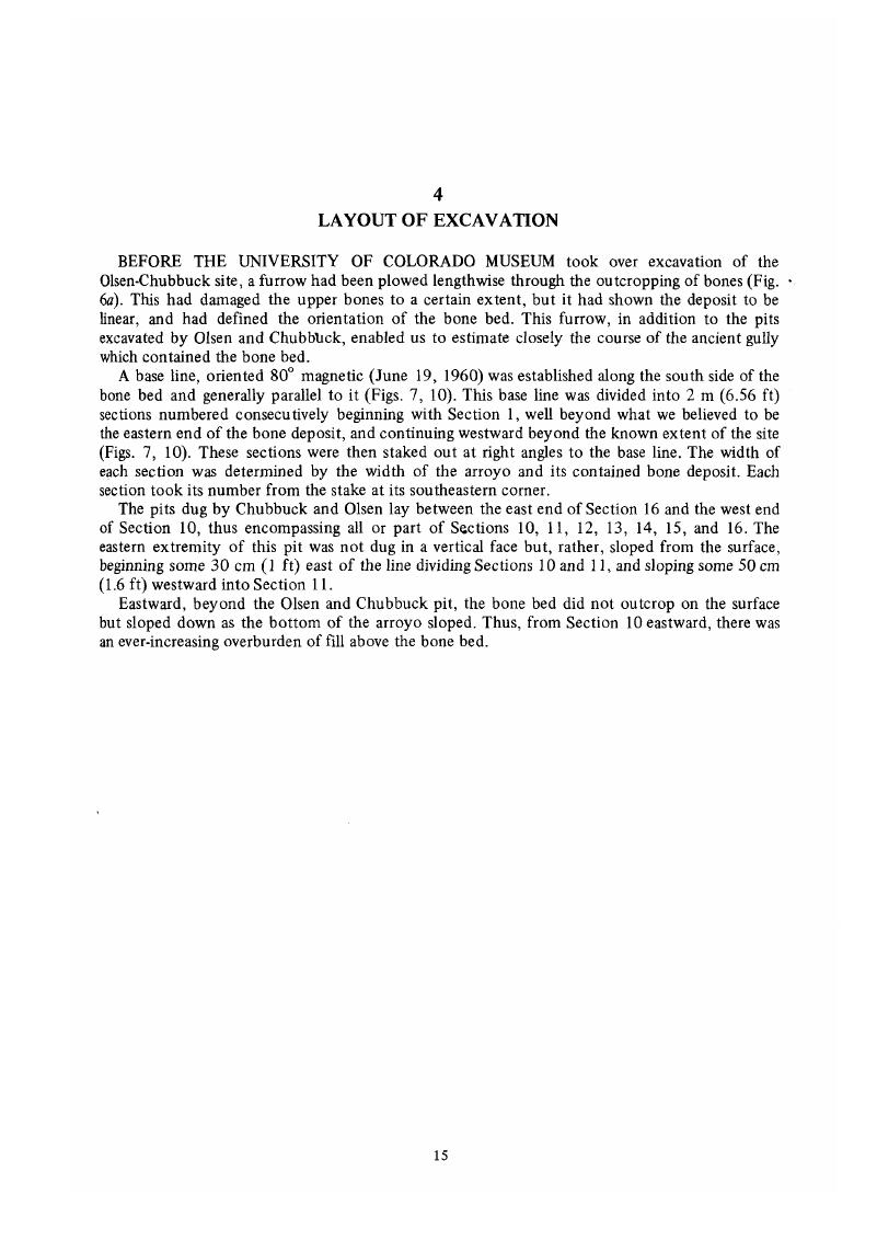 4 Layout of Excavation | Memoirs of the Society for American ...