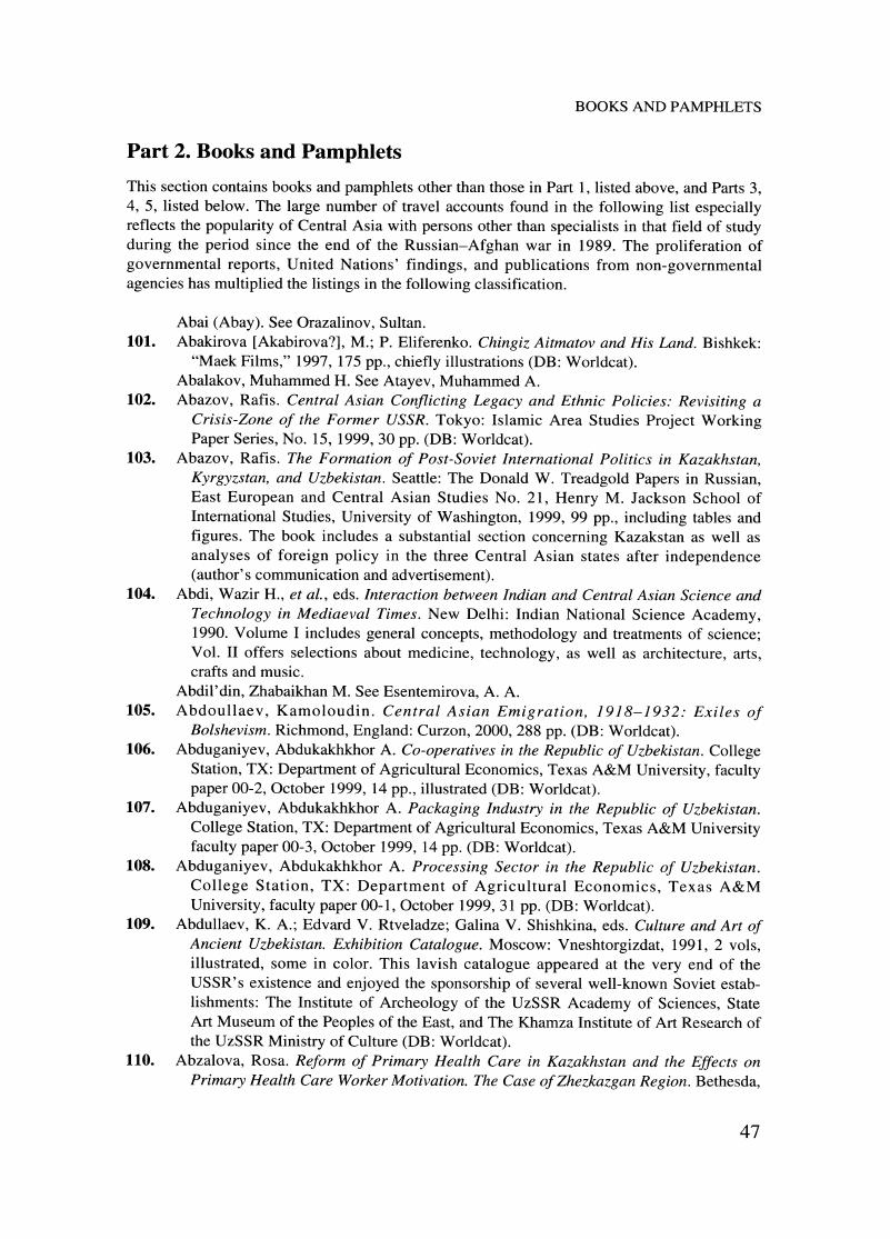 Part 2. Books and Pamphlets | Nationalities Papers | Cambridge Core