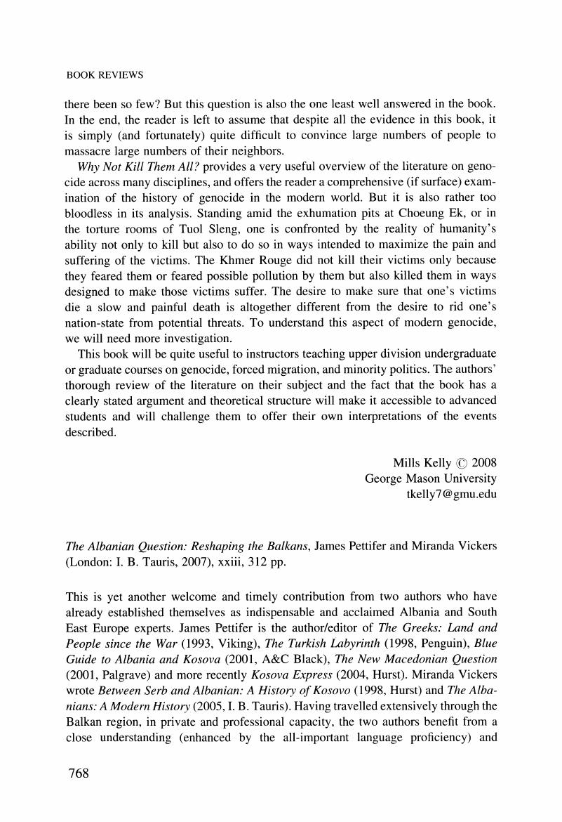 The Albanian Question: Reshaping the Balkans, James Pettifer and ...