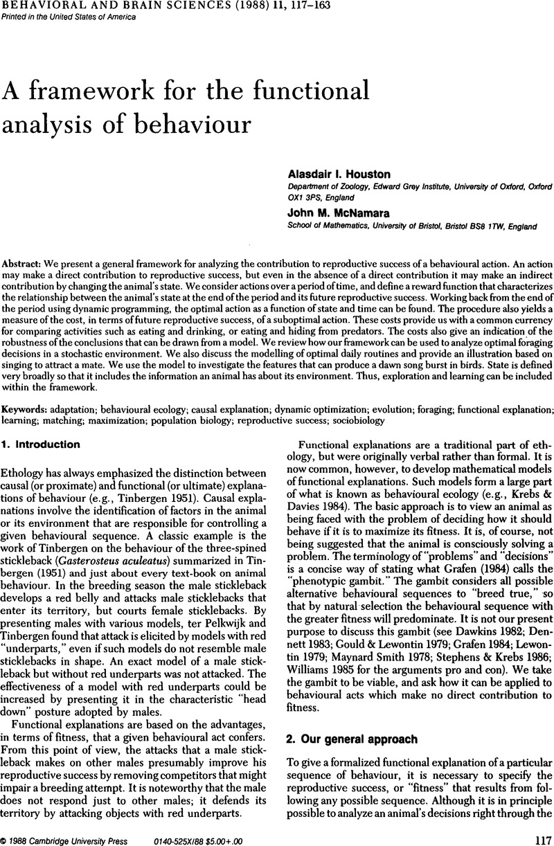 Optimization theory: A too narrow path | Behavioral and Brain Sciences | Cambridge Core