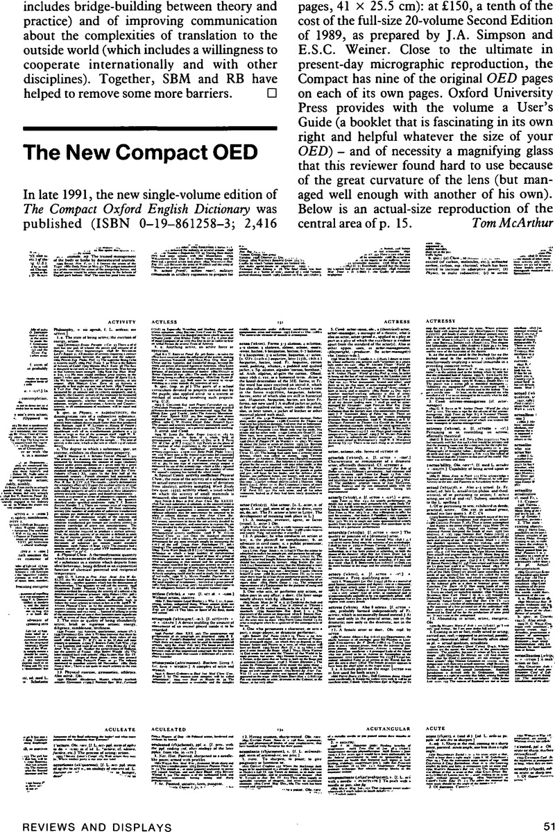 The New Compact OED | English Today | Cambridge Core