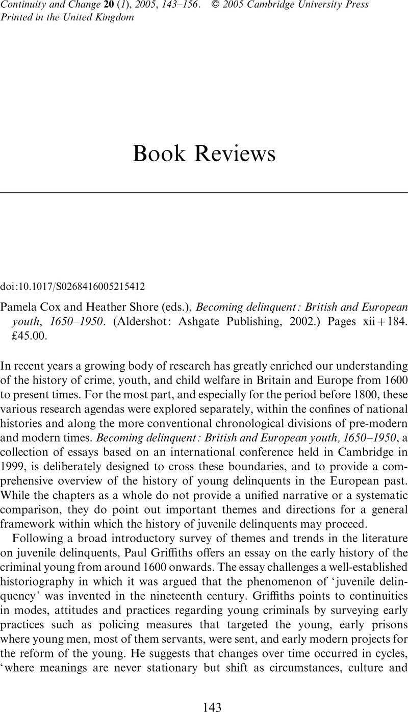 Alison Rowlands, Witchcraft narratives in Germany: Rothenburg, 1561 ...
