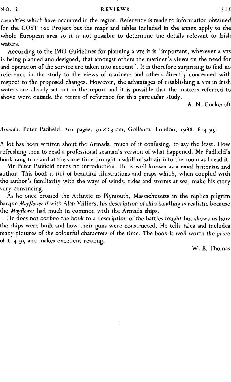 Armada. Peter Padfield. 201 pages, 30 X 23 cm, Gollancz, London, 1988 ...