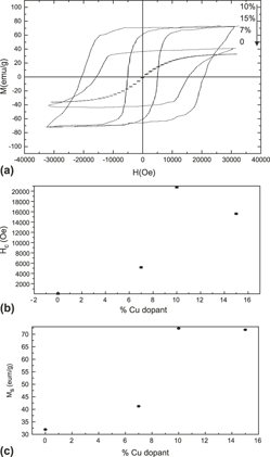 Preparation of Cu-doped γ-Fe2O3 nanowires with high coercivity by ...