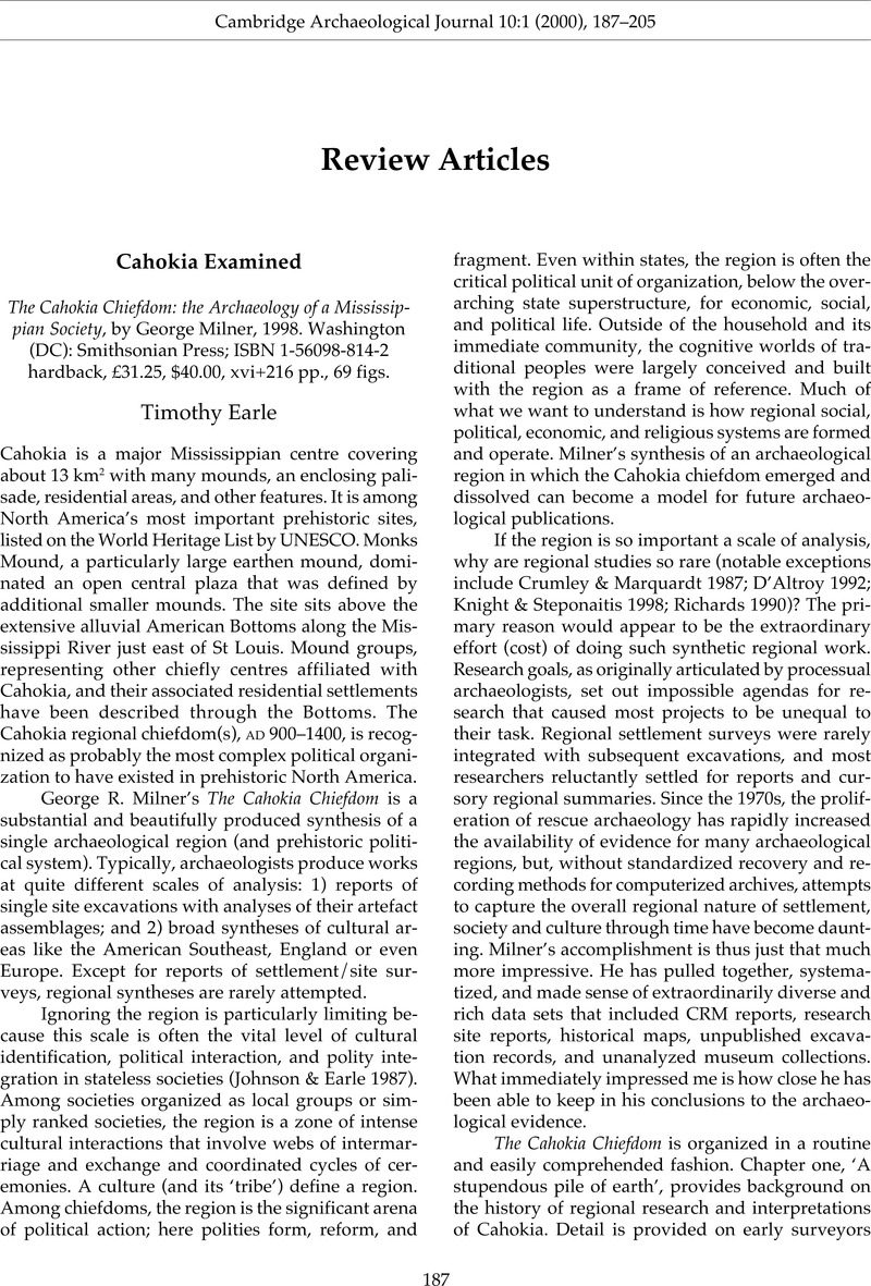 Thinking Things Over Metaphor and Material Culture, by Christopher ...