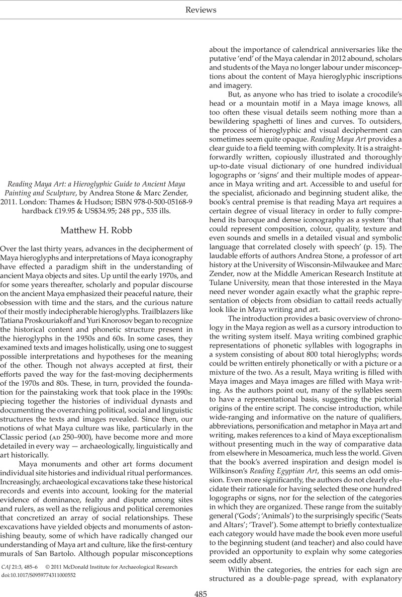 Reading Maya Art: a Hieroglyphic Guide to Ancient Maya Painting and ...