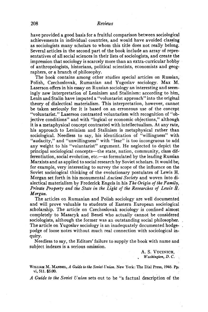 William M. Mandel, A Guide to the Soviet Union. New York: The Dial ...
