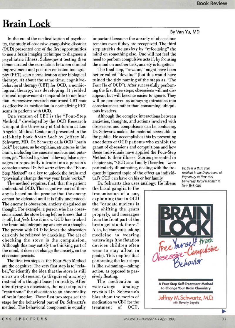 Brain Lock | CNS Spectrums | Cambridge Core